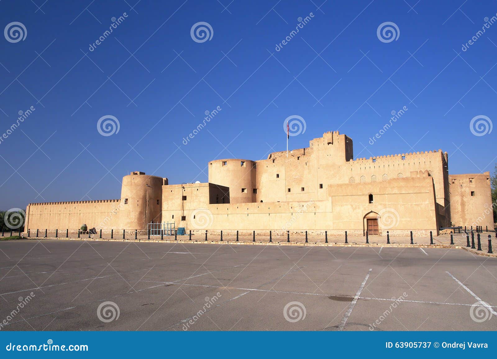 Jabreen Castle stock image. Image of oman, east, middle - 63905737