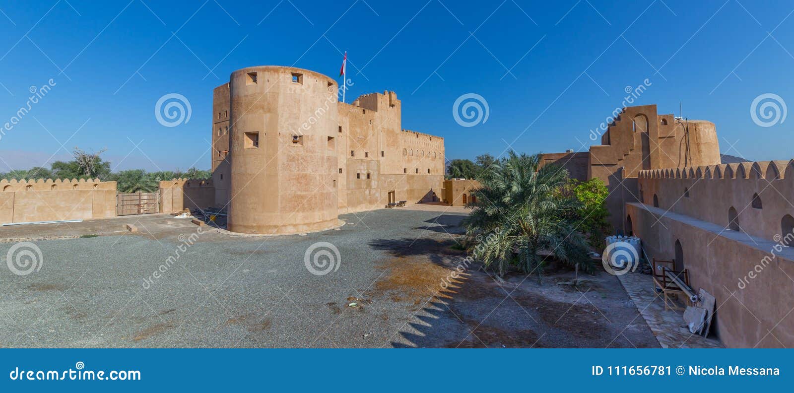 Jabrin Castle, in Bahla, Oman Editorial Photo - Image of bahla, nizwa ...