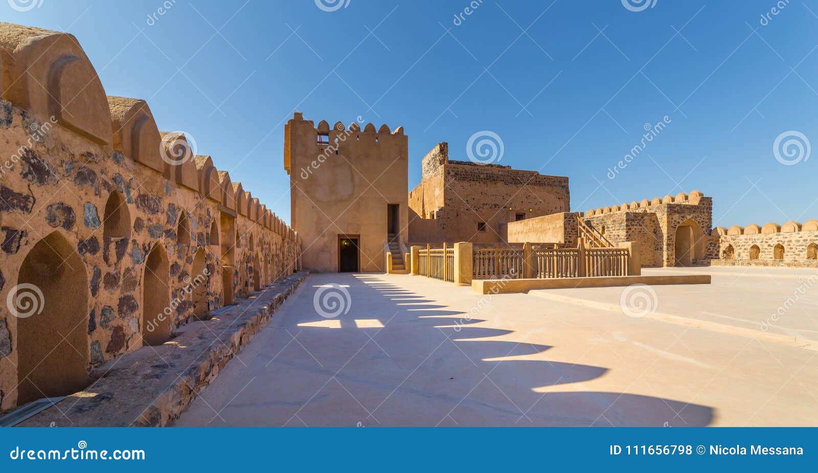 Jabrin Castle, in Bahla, Oman Editorial Stock Photo - Image of oman ...