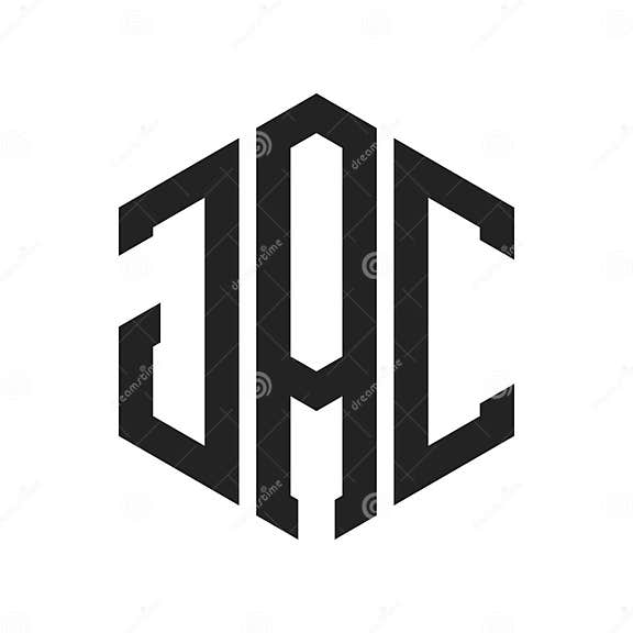 JAC Logo Design. Initial Letter JAC Monogram Logo Using Hexagon Shape ...