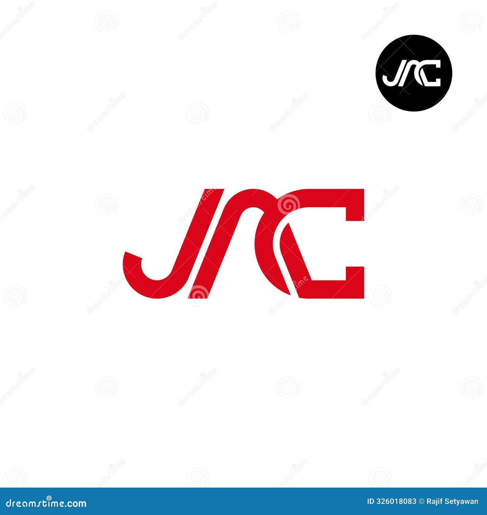 JAC Logo Letter Monogram Design Stock Vector - Illustration of initials ...