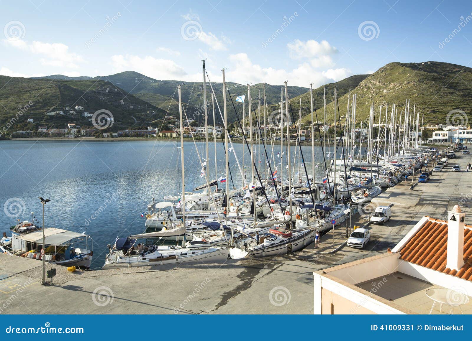 Jachthafen Von Kea Greek-Insel Redaktionelles Foto - Bild von frieden ...