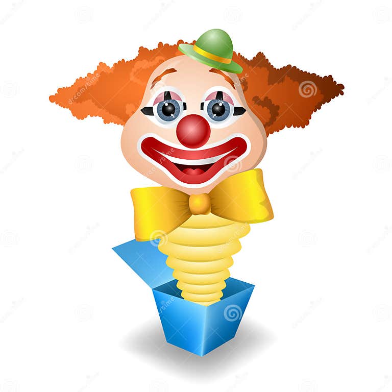 Jack in the box stock vector. Illustration of humor, grin - 35291993