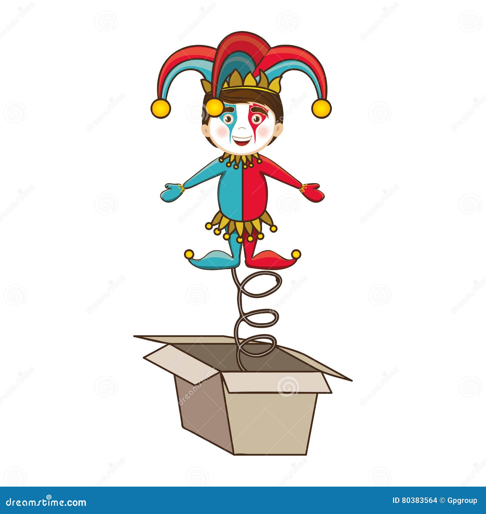 Jack in the box icon image stock vector. Illustration of scalable ...