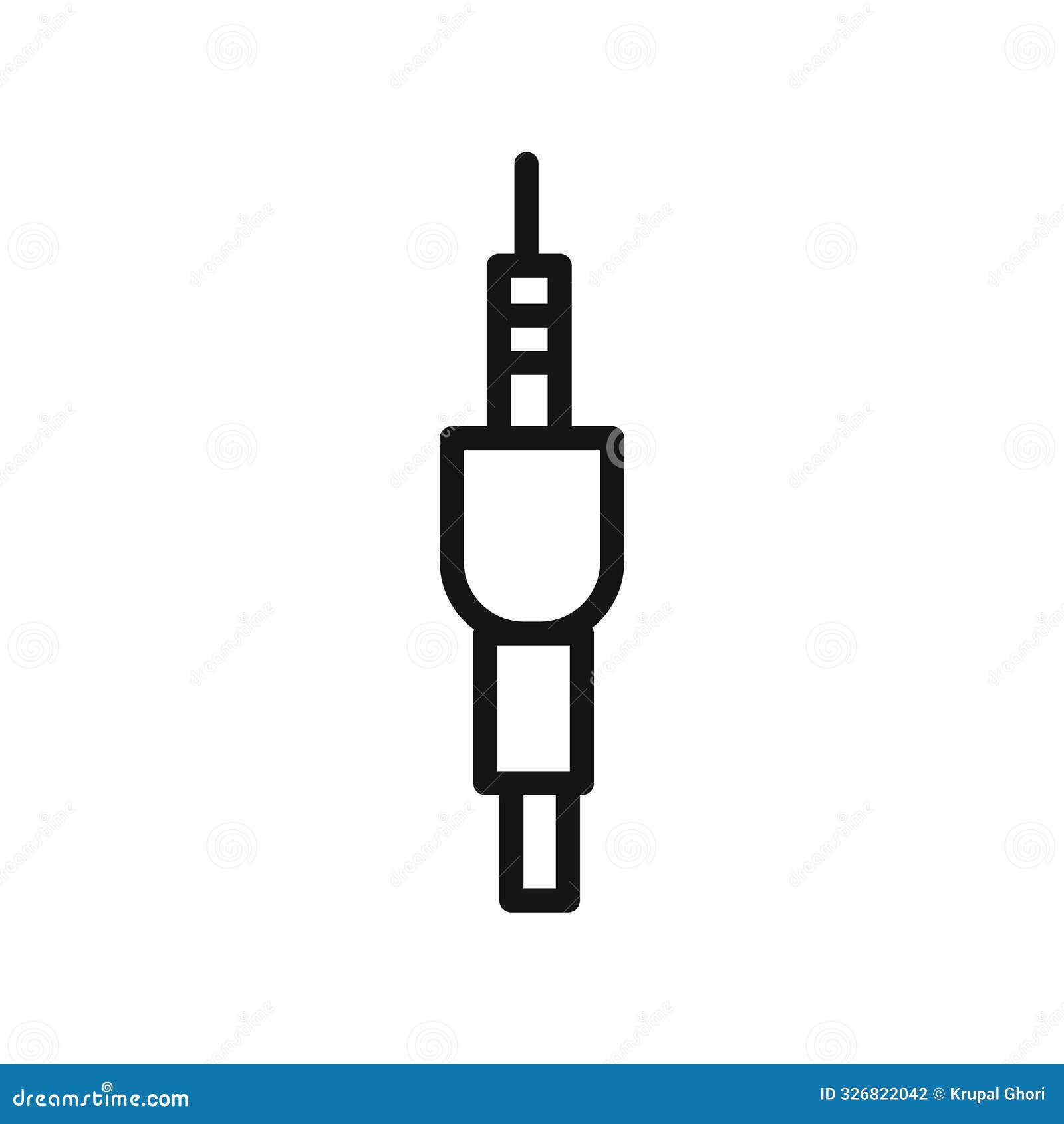 The Cable Usb Icon. Transfer And Connection, Data Symbol. UI. Web. Logo ...