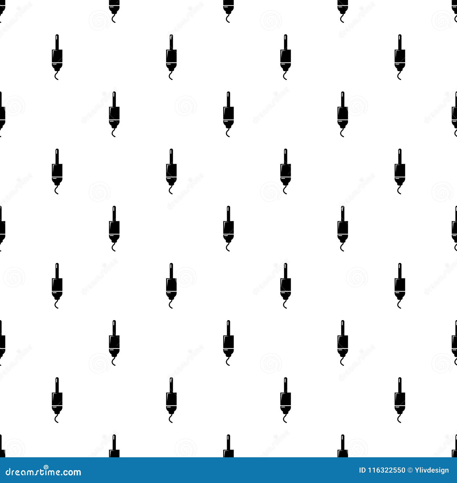 Jack Cable Pattern Vector Seamless Stock Vector - Illustration of ...