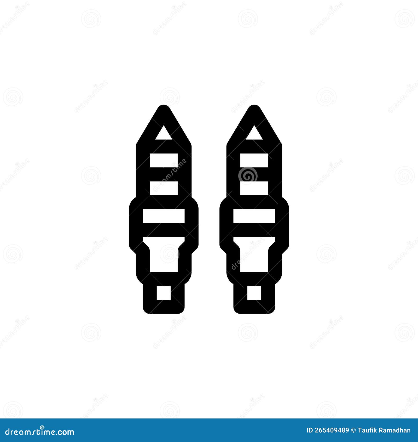 Jack Cable Vector Icon. Computer Component Icon Outline Style. Perfect ...