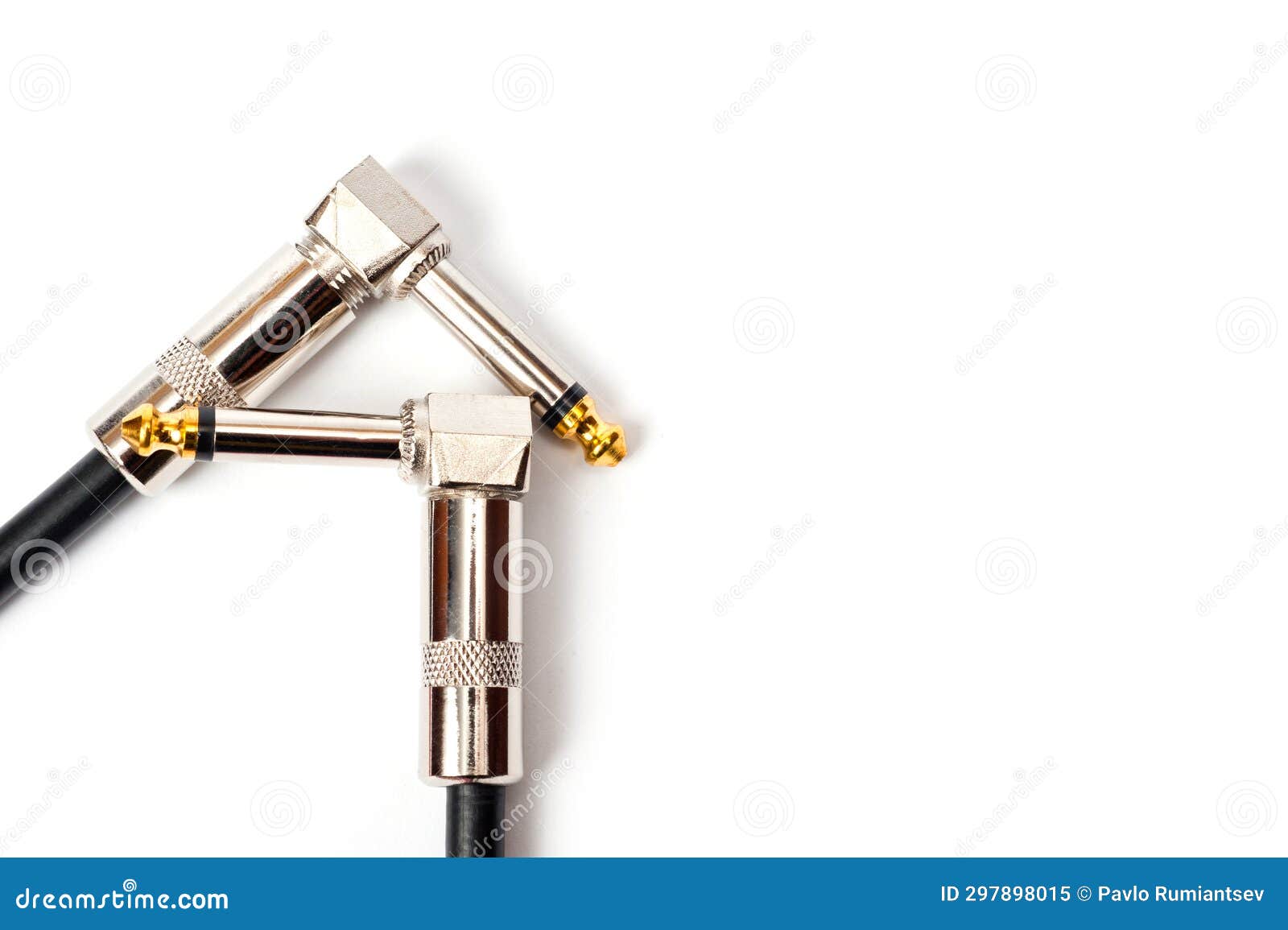 Jack Cord for Guitar and Connection of Various Musical Devices, Pedals ...