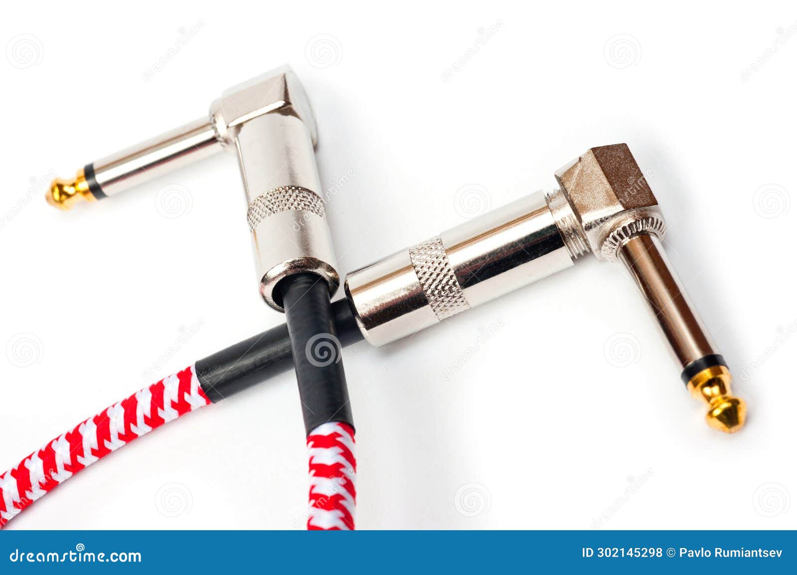 Jack Cord for Guitar and Connection of Various Musical Devices, Pedals ...