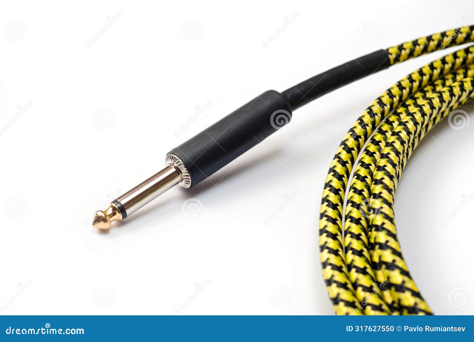 Jack Cord for Guitar and Connection of Various Musical Devices, Pedals ...