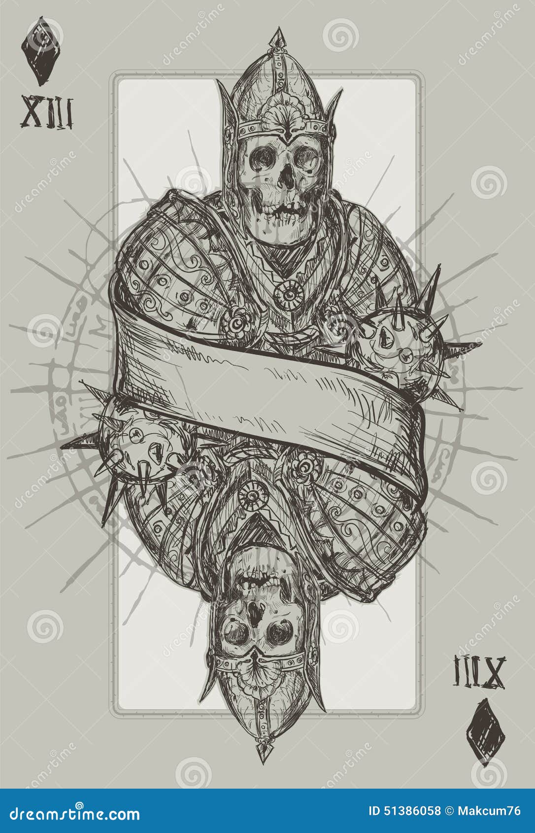 Jack Of Diamond, Old French Map Charles Dubois, The Sixteenth Century ...