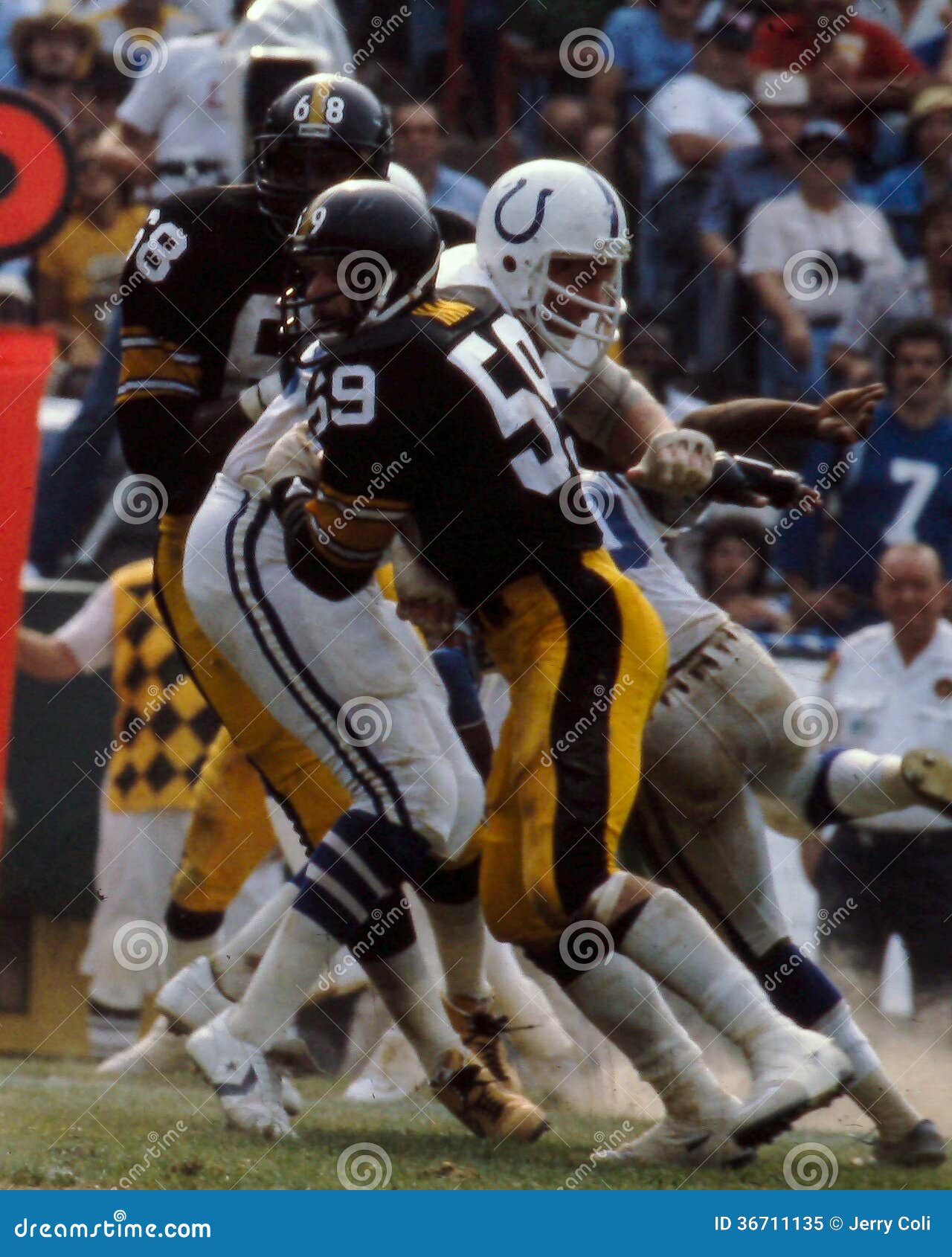 Jack Ham Pittsburgh Steelers Imagen editorial - Imagen de naturalizado ...