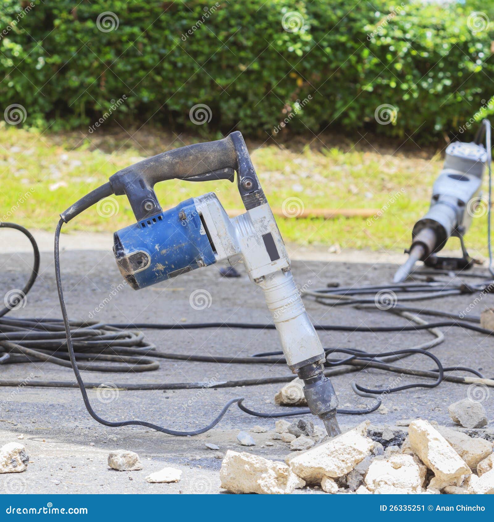 Jack Hammer stock image. Image of machine, onstructor - 26335251