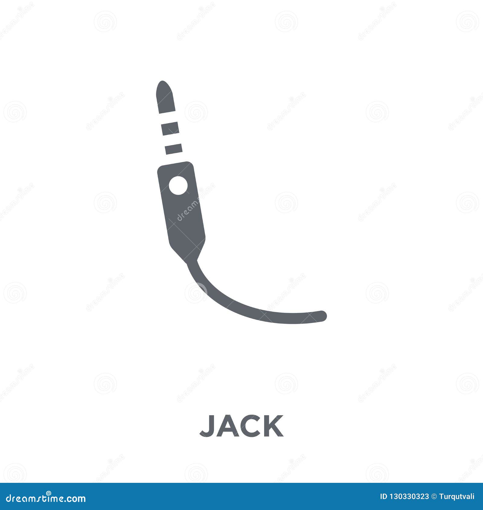 Jack icon from collection. stock vector. Illustration of cross - 130330323