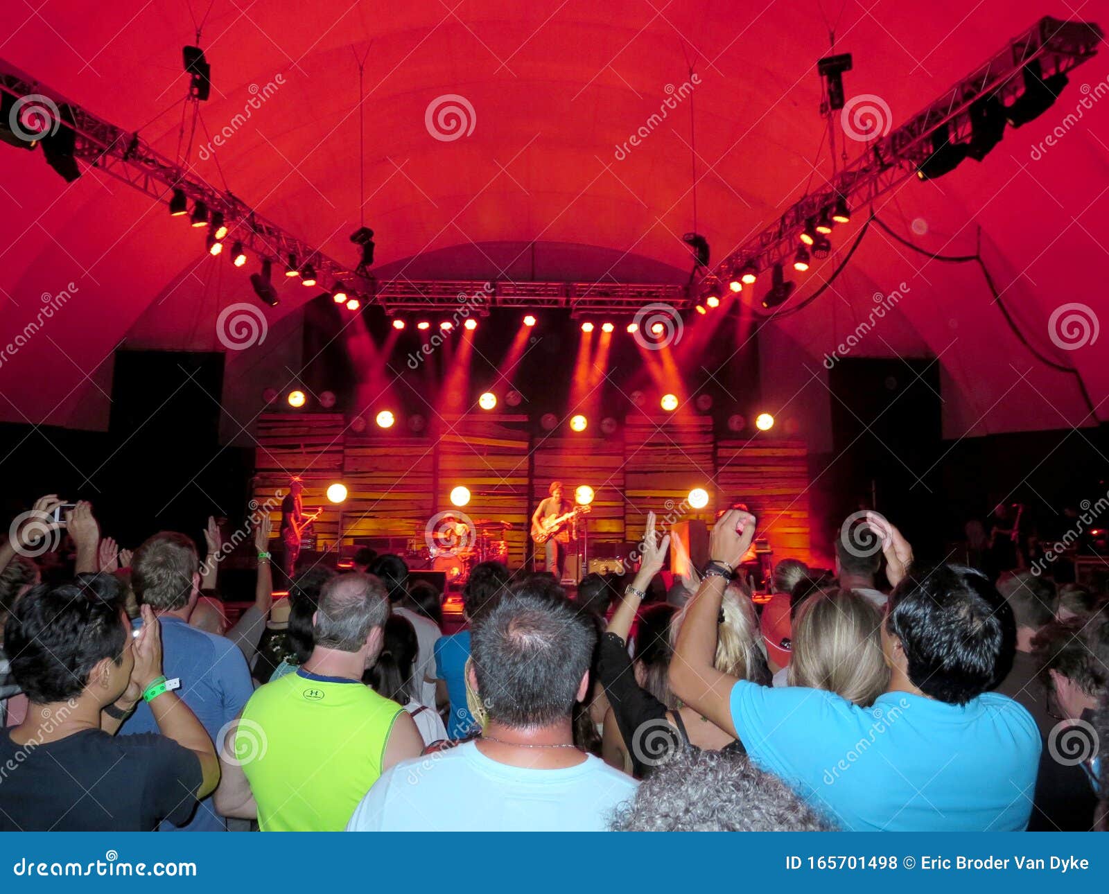 Jack Johnson Concert at Waikiki Shell at Night Editorial Stock Photo ...