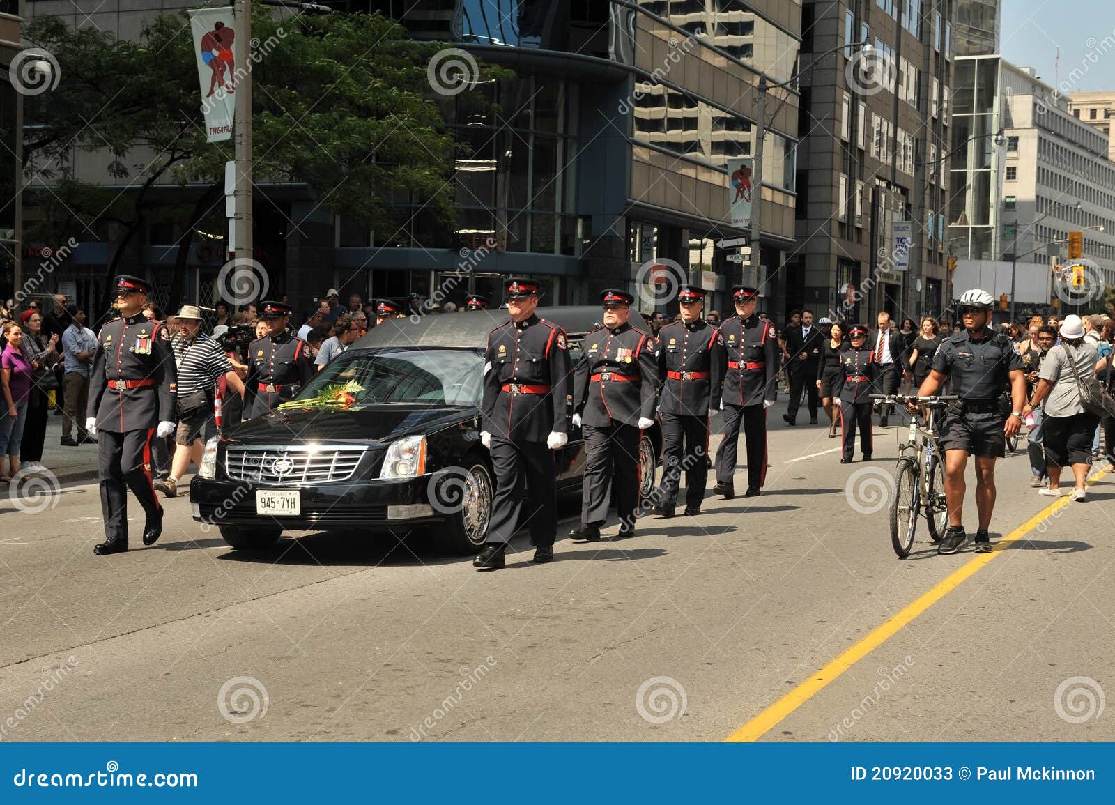 Jack Layton S Funeral Procession Editorial Stock Photo - Image of ...