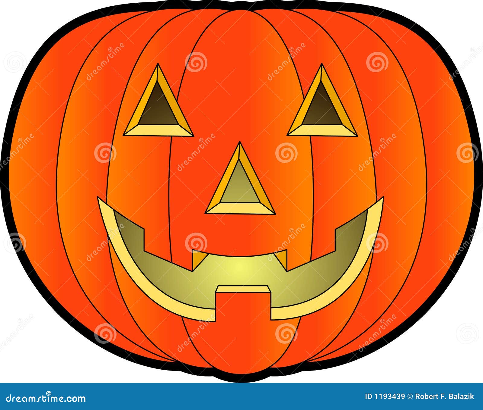Jack-o-lantern_01 stock vector. Illustration of haunted - 1193439