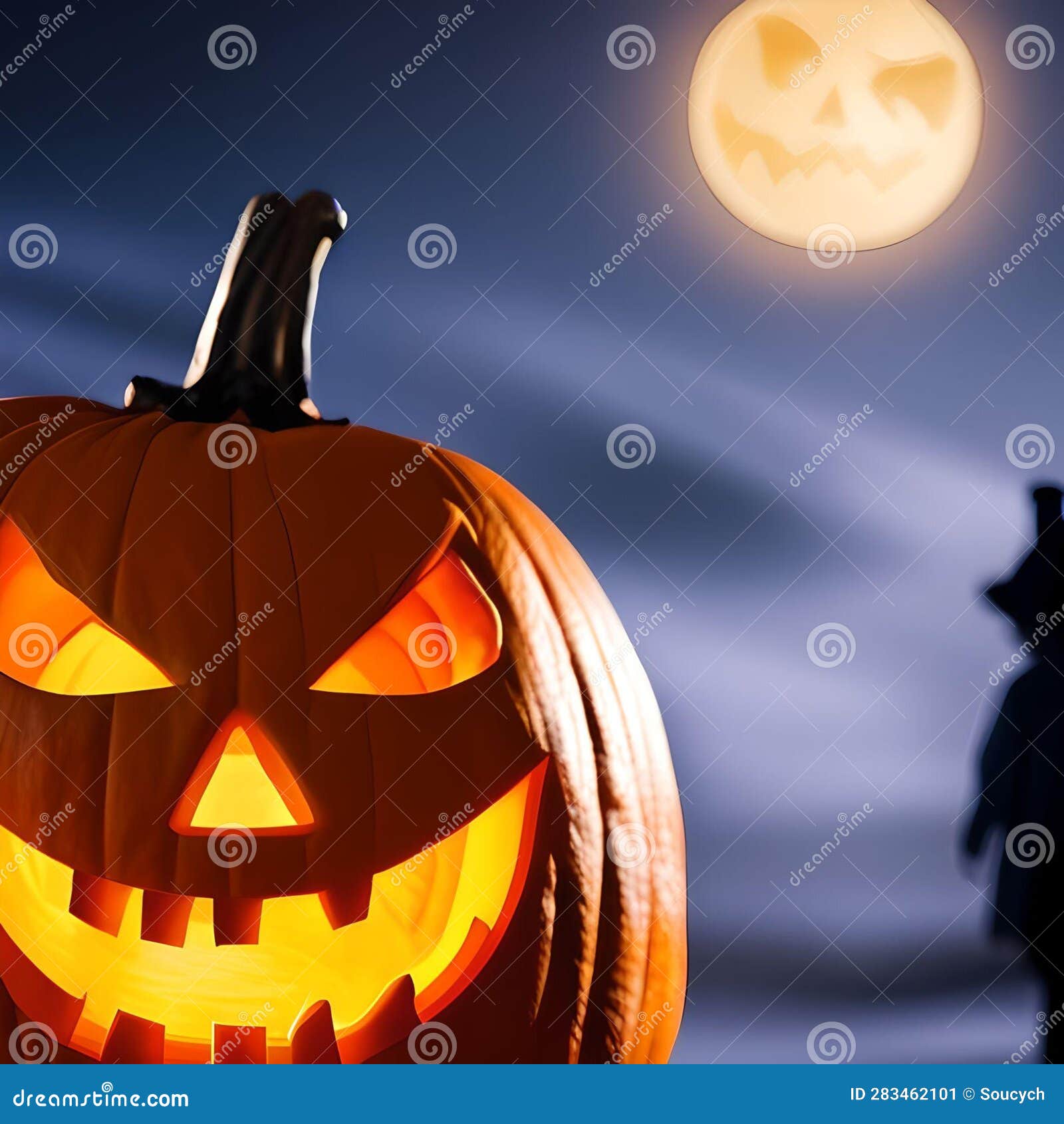 Partial Face Illustration Featuring Exaggerated Features, Red Lips ...