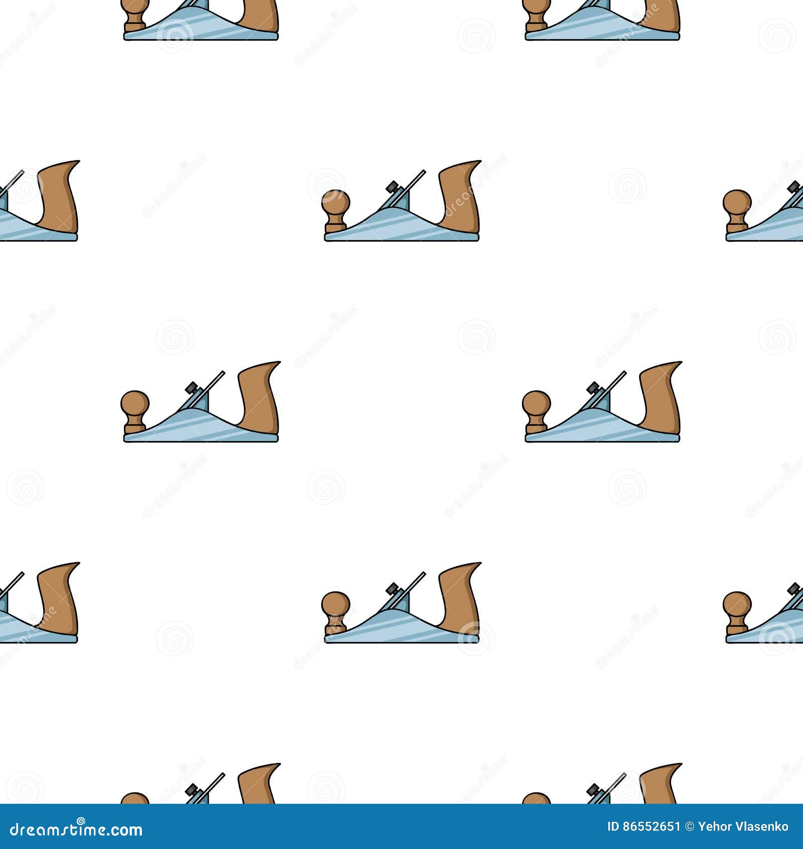 Jack Plane Icon in Cartoon Style on White Background. Sawmill and ...
