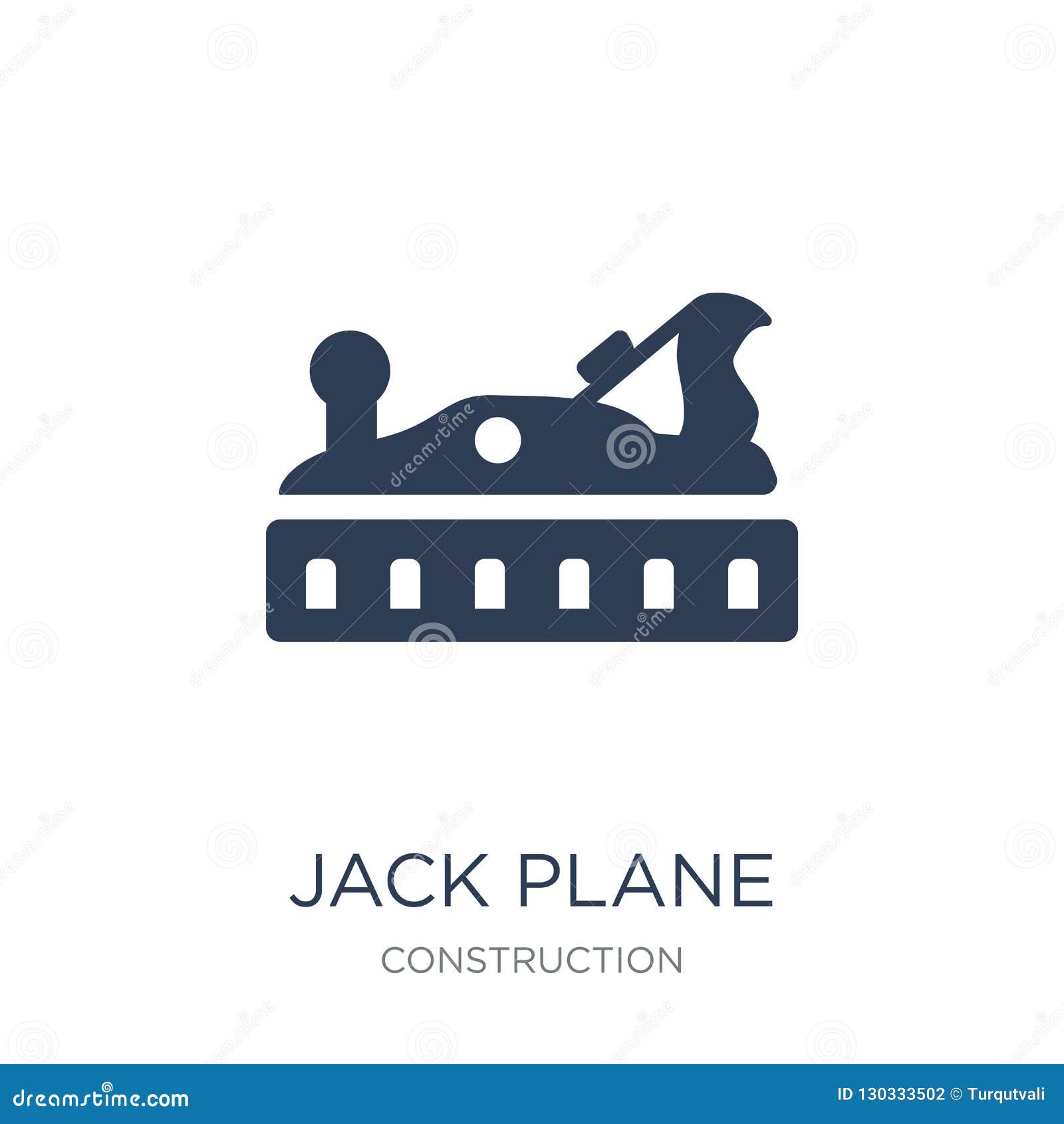 Jack Plane Icon. Trendy Flat Vector Jack Plane Icon on White Background ...