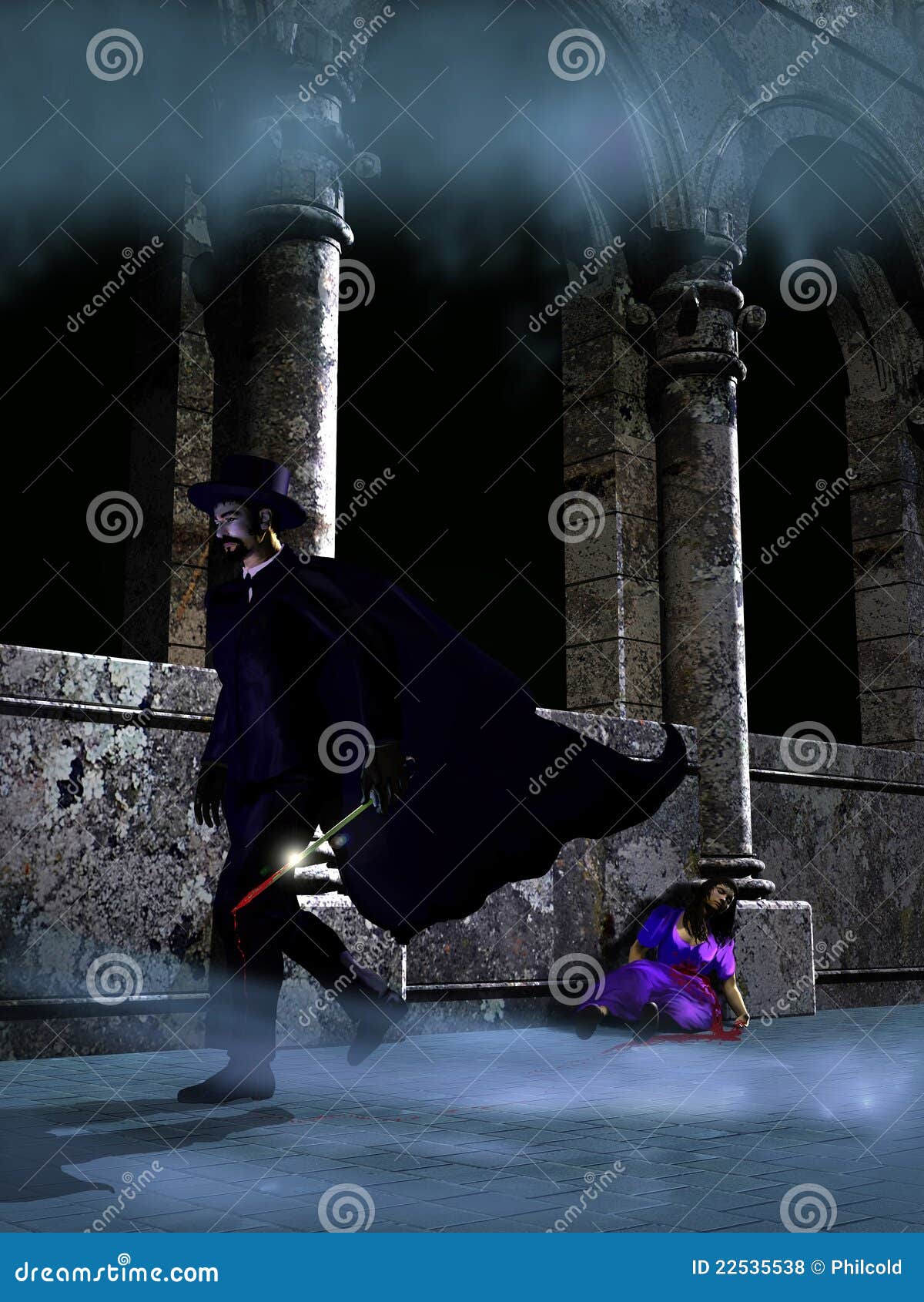 Jack the ripper stock illustration. Illustration of murder - 22535538