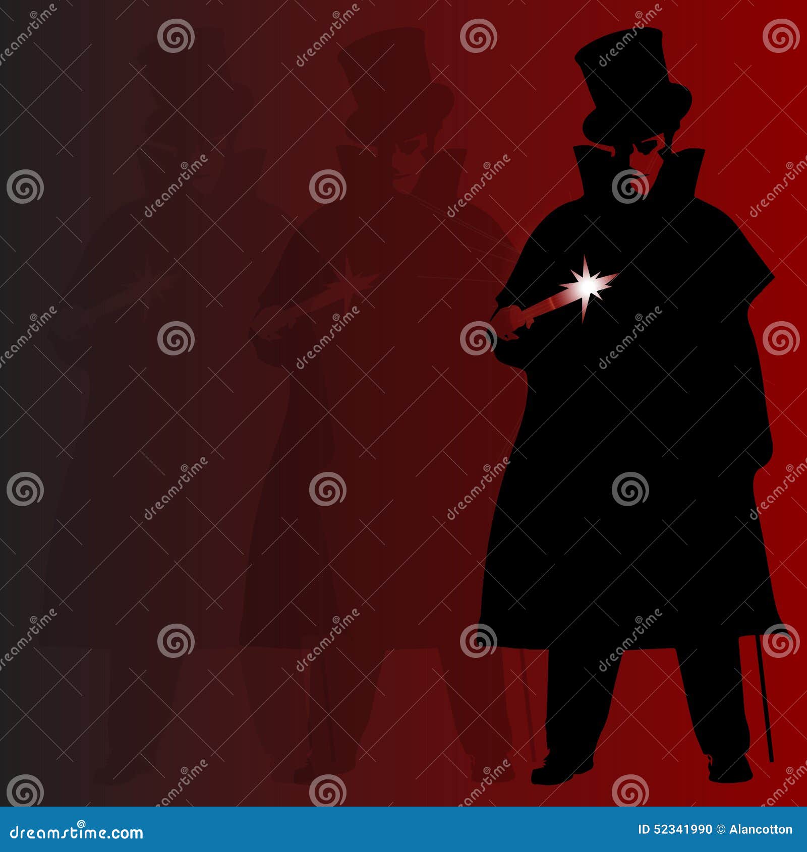Jack the Ripper Background illustration stock. Illustration du terreur ...