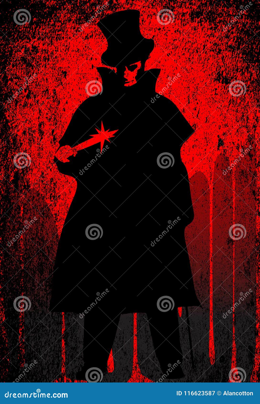 Jack the Ripper Blood Background Stock Vector - Illustration of graphic ...