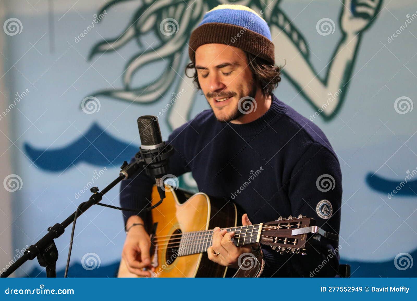 Jack Savoretti Films a Session in Brooklyn Editorial Stock Image ...