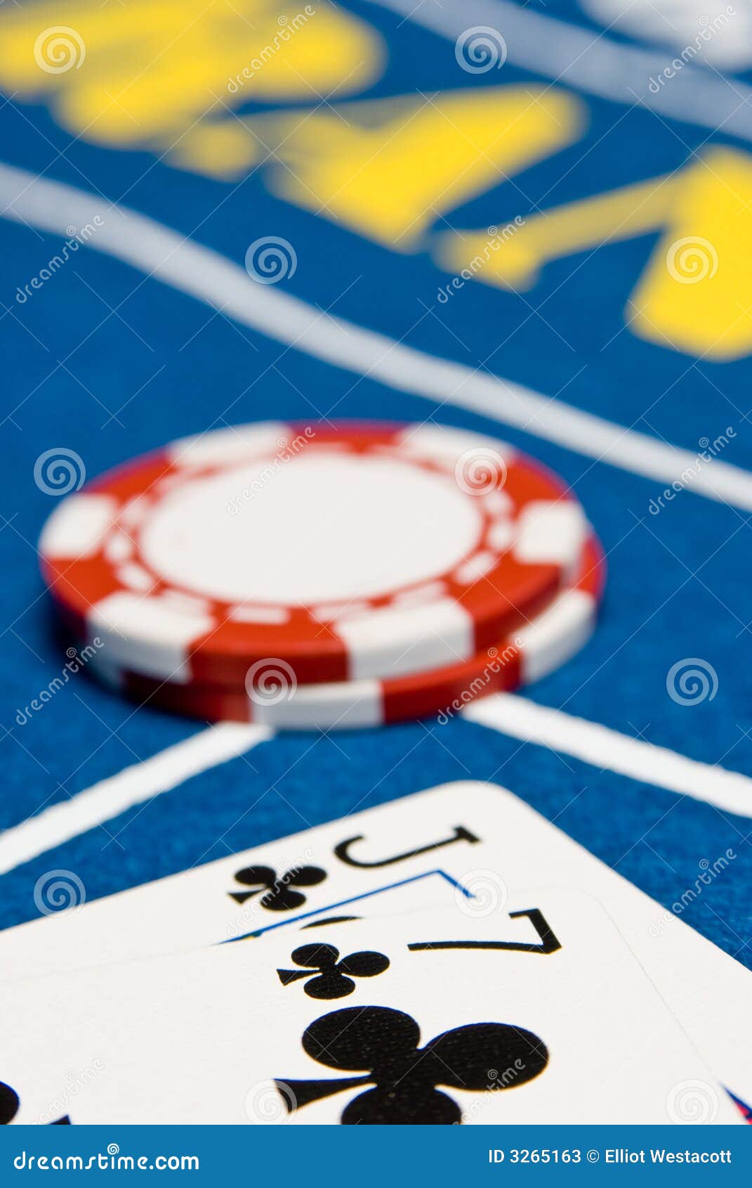 Jack seven stock image. Image of cloth, studio, blackjack - 3265163