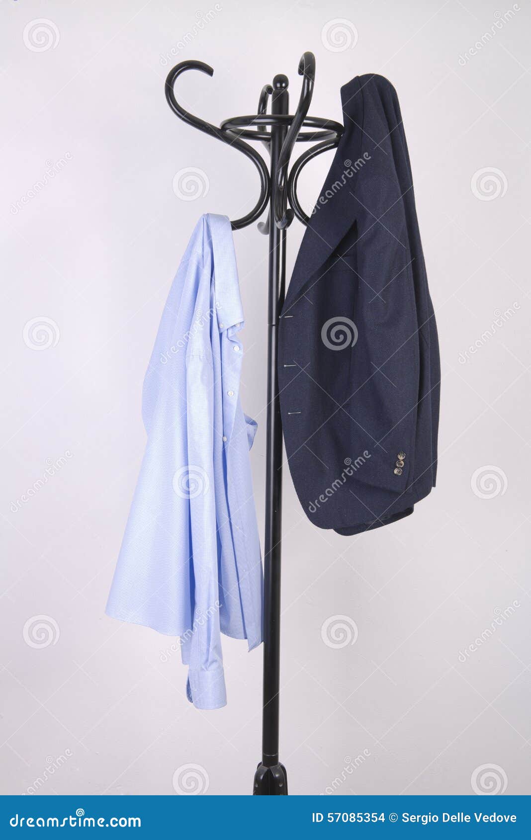 Jacket hung stock photo. Image of hook, outerwear, hanger - 57085354
