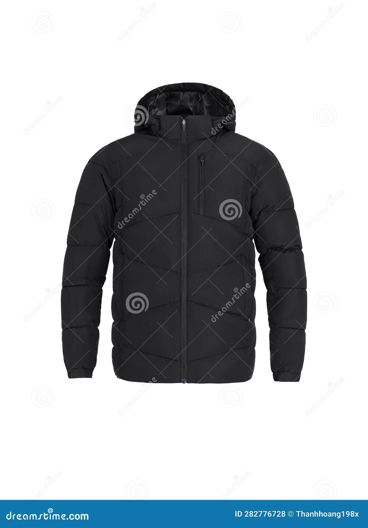 Jacket, winter coat stock photo. Image of brand, fabric - 282776728
