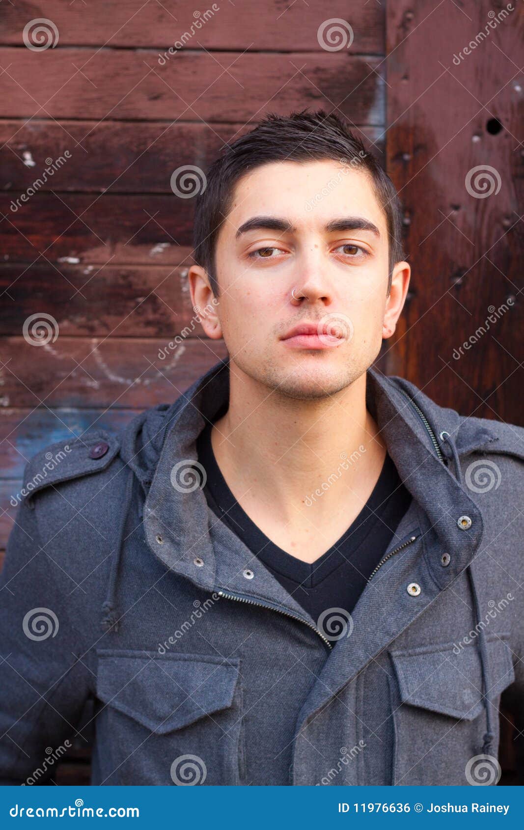 Jacket Model stock photo. Image of warm, attractive, model - 11976636