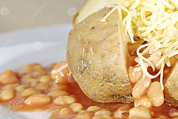 Jacket potato stock photo. Image of eating, meal, baked - 13073344