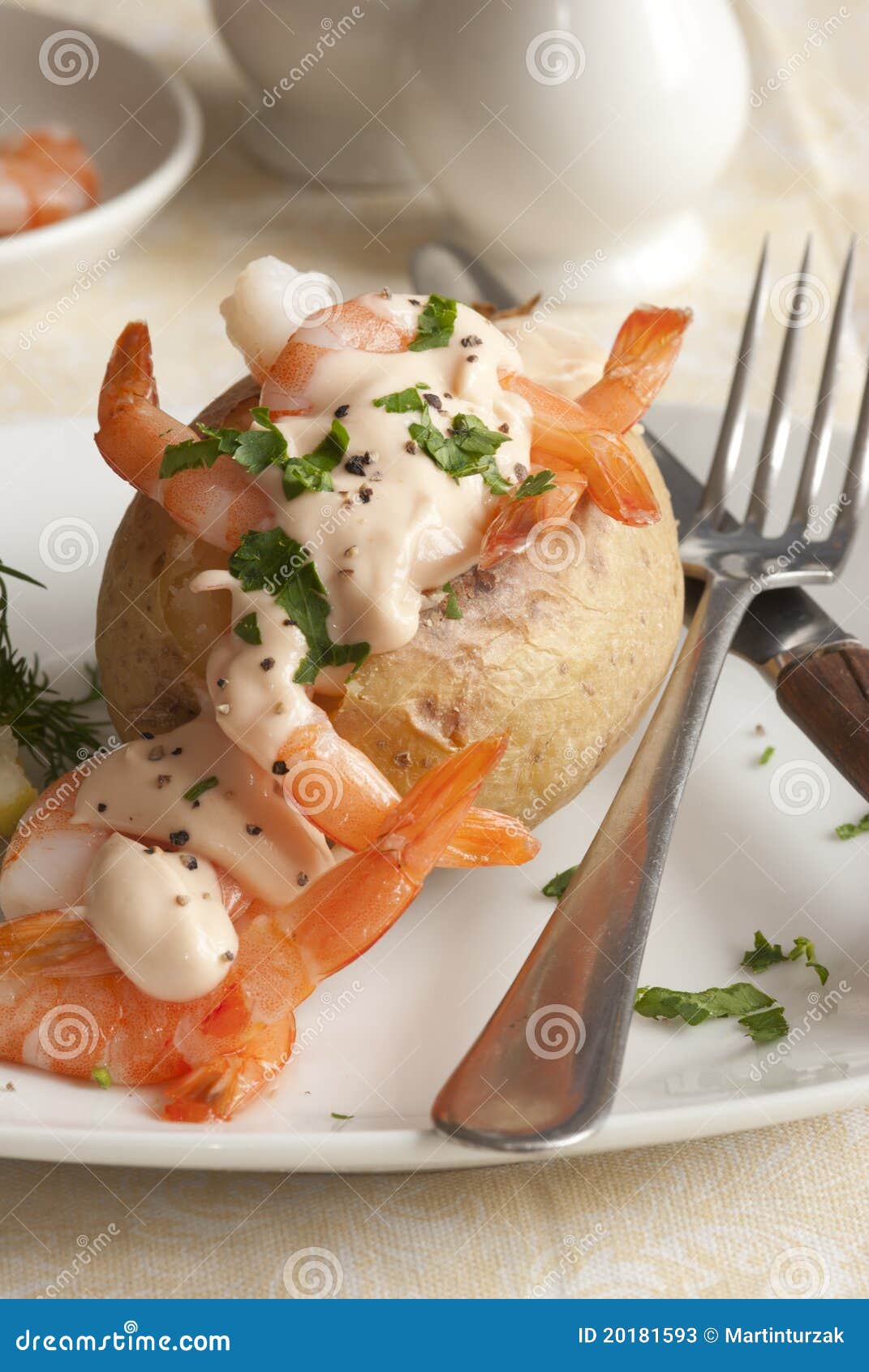 Jacket potato stock image. Image of king, lunch, food - 20181593