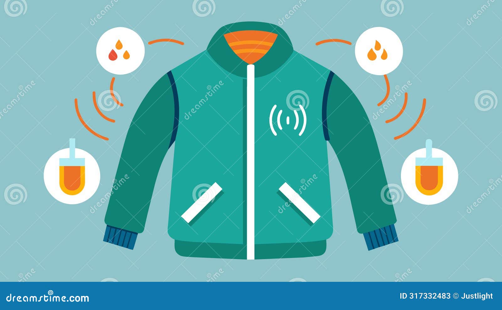 A Jacket With Temperature Sensors That Pick Up On Changes In Body ...