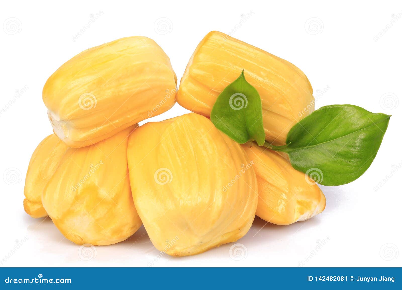 Jackfruit Green Leaves Background.leaf Texture Royalty-Free Stock Image ...