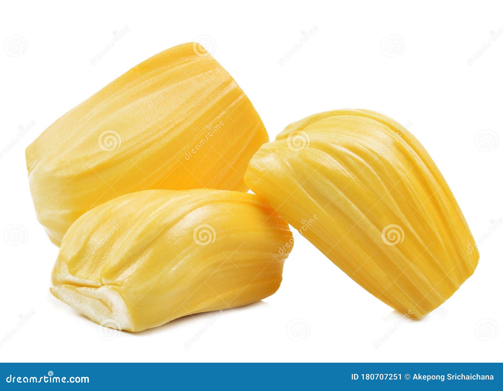 Jackfruit Isolated on White Background Stock Image - Image of ripe ...