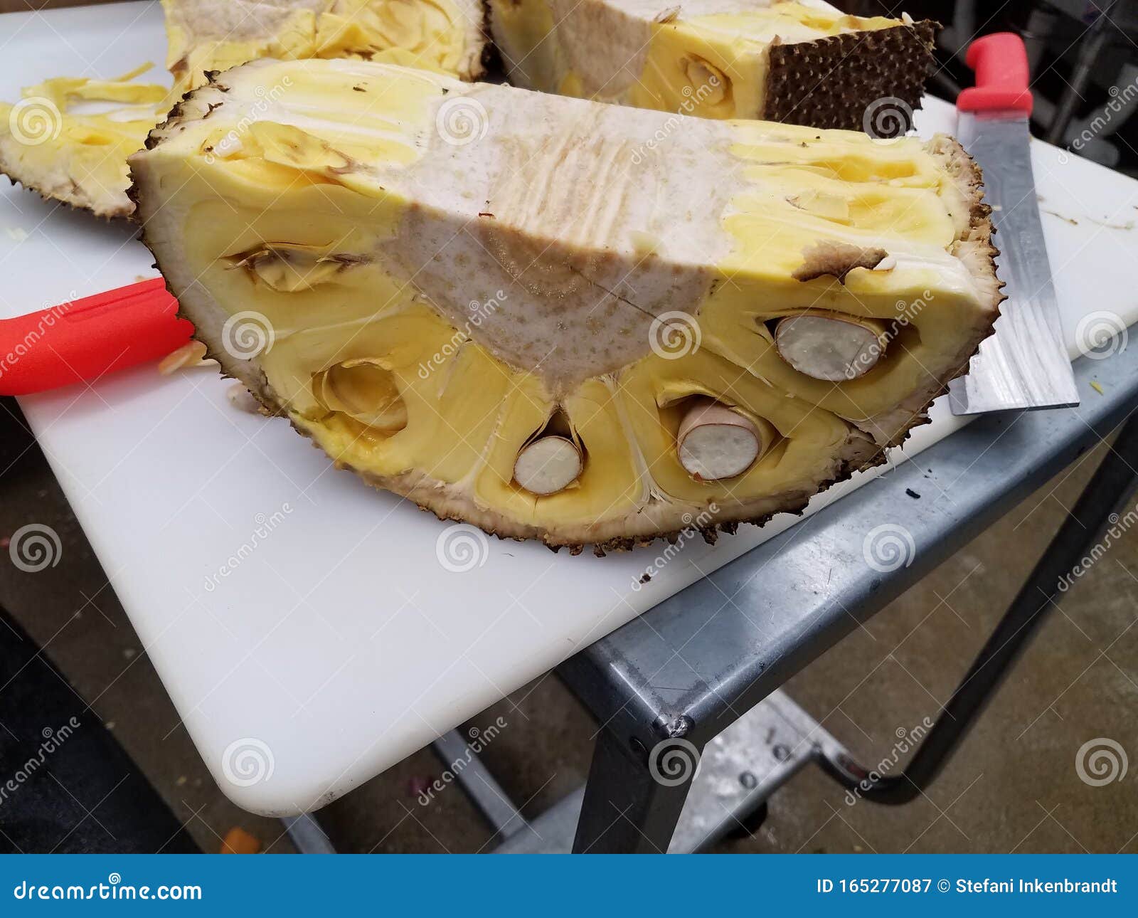 Jackfruit stock image. Image of jackfruit, produce, tropical - 165277087