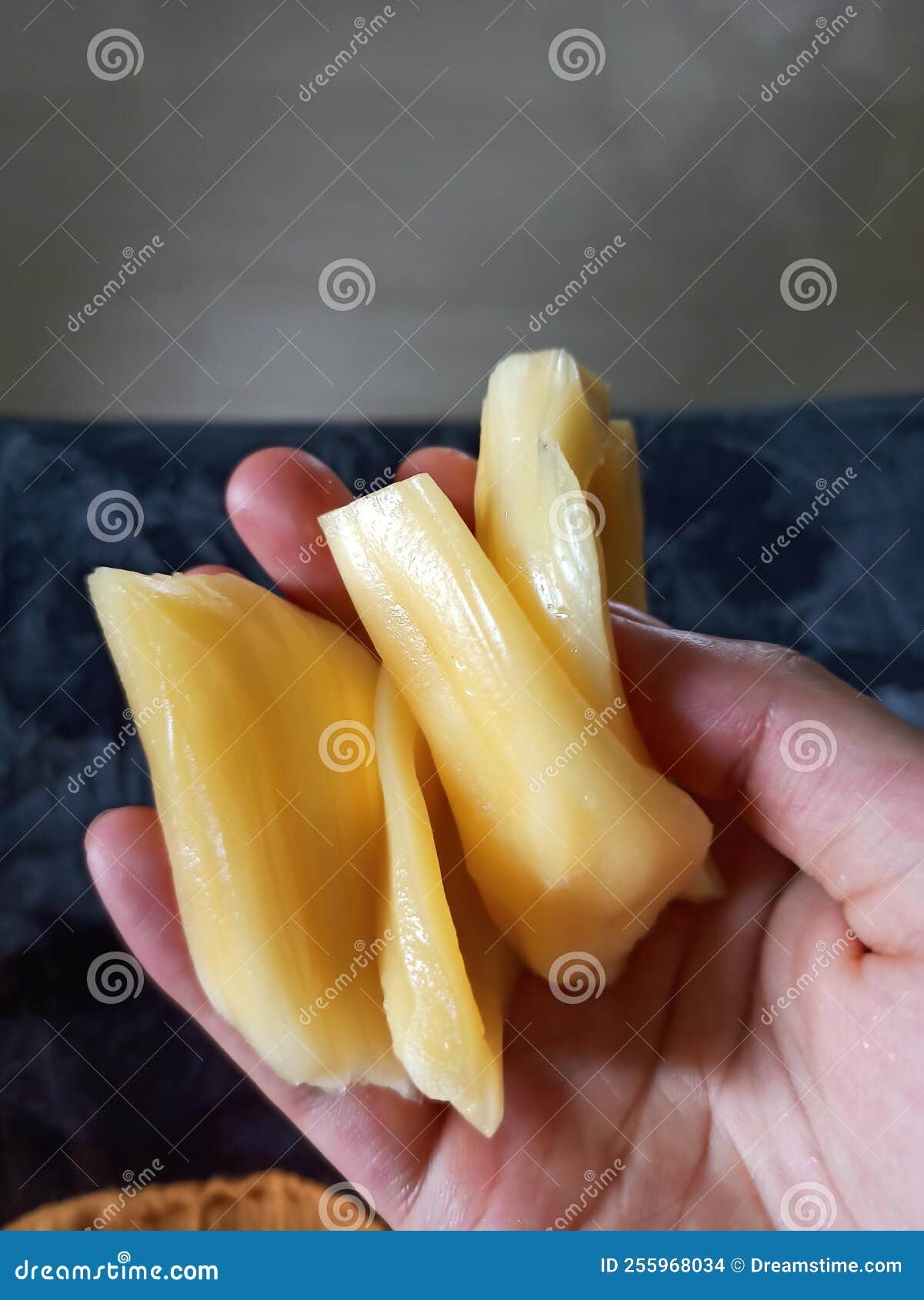 Jackfruit stock photo. Image of meal, dish, fruit, orange - 255968034