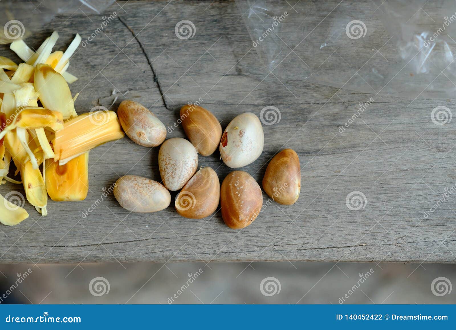 Jackfruit seed casing stock photo. Image of ingredients - 140452422