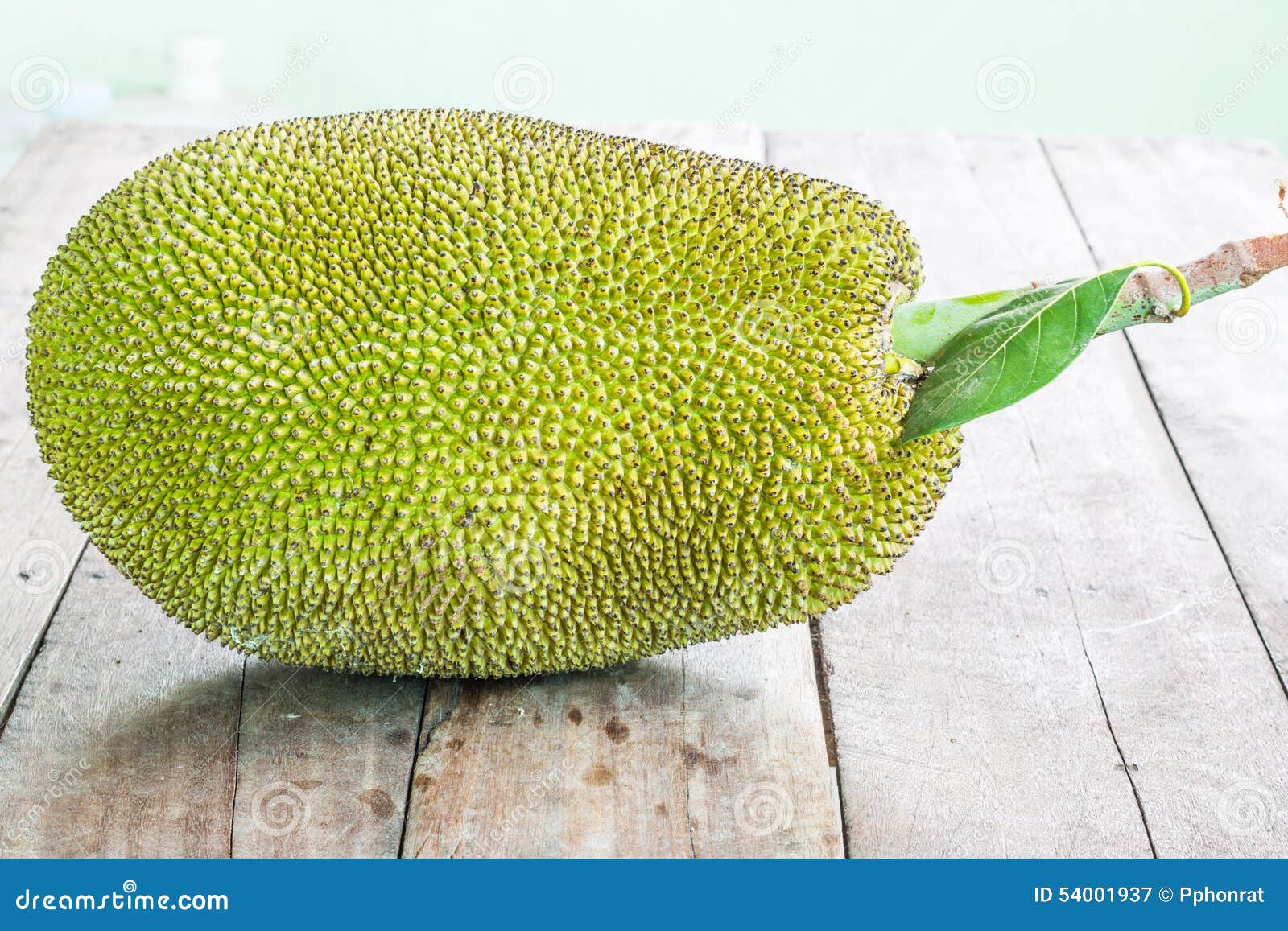 Jackfruit on wood stock image. Image of jack, jackfruit - 54001937