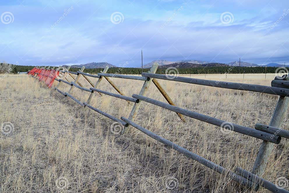 Jackleg fence stock image. Image of angles, posts, space - 205638145