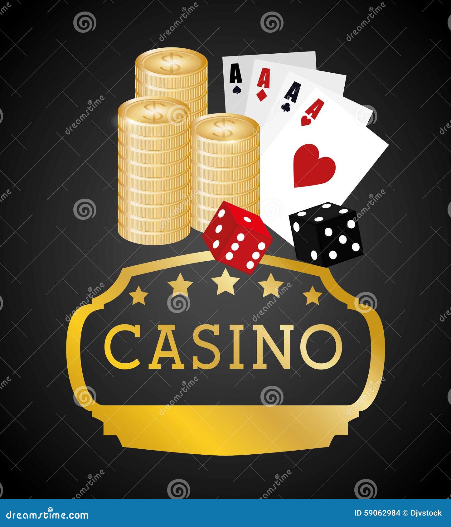 Jackpot design stock illustration. Illustration of play - 59062984