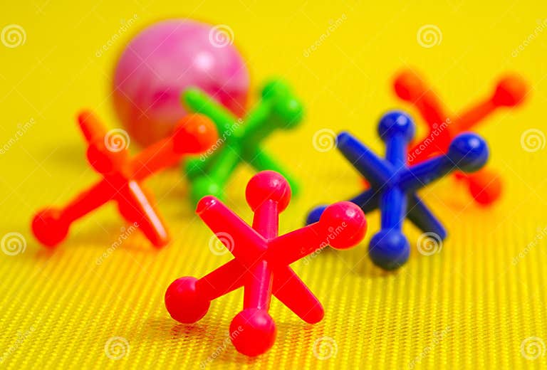 Jacks stock image. Image of challenge, bounce, catch, play - 143899