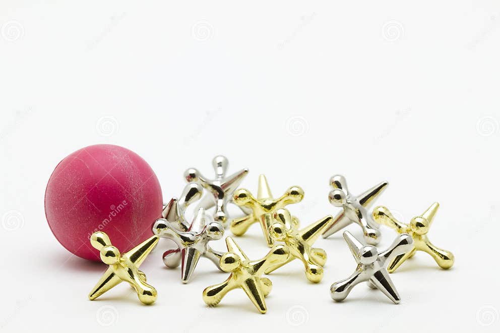 Jacks Game stock image. Image of snobs, play, jackstones - 19523917