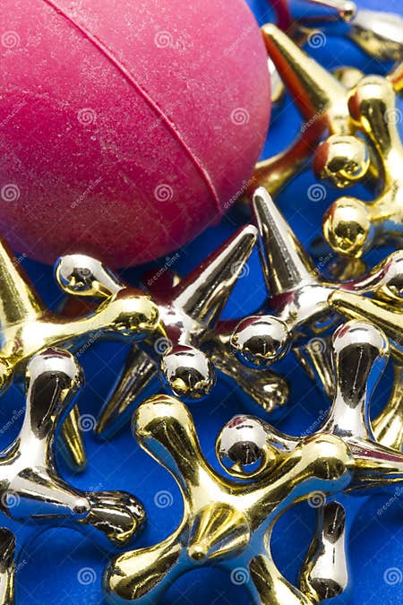 Jacks Game stock image. Image of jacks, rubber, onesies - 19524935