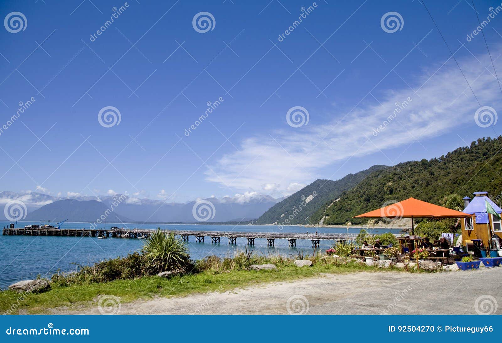 Jackson Bay New Zealand immagine editoriale. Immagine di sabbia - 92504270