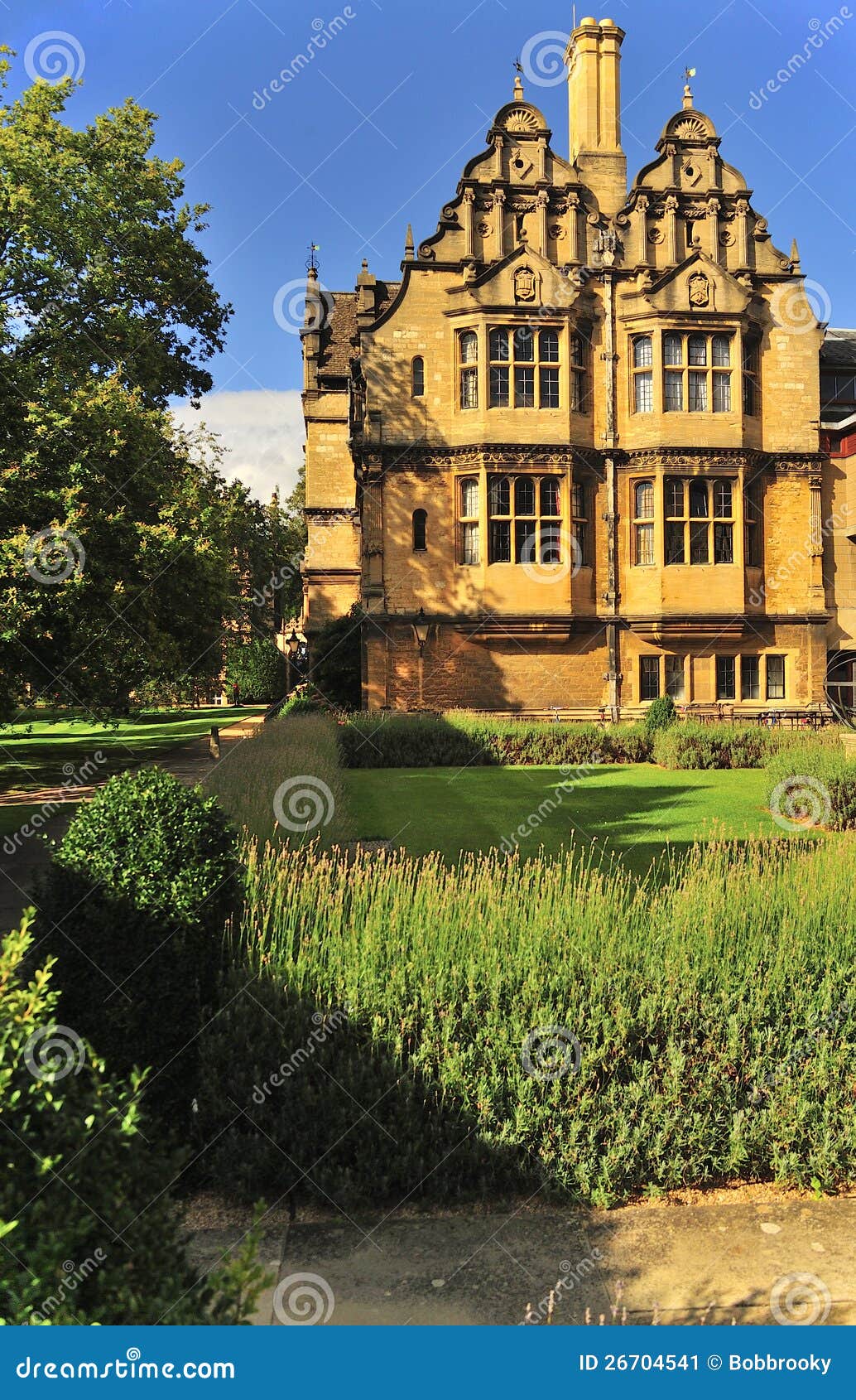 Jackson Building, Trinity College, Oxford Stock Image - Image of ...