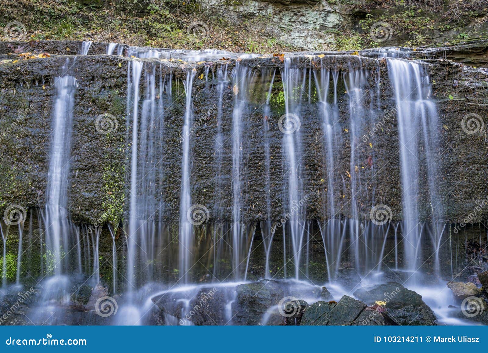 Jackson Falls a Natchez Trace Parkway Immagine Stock - Immagine di ...