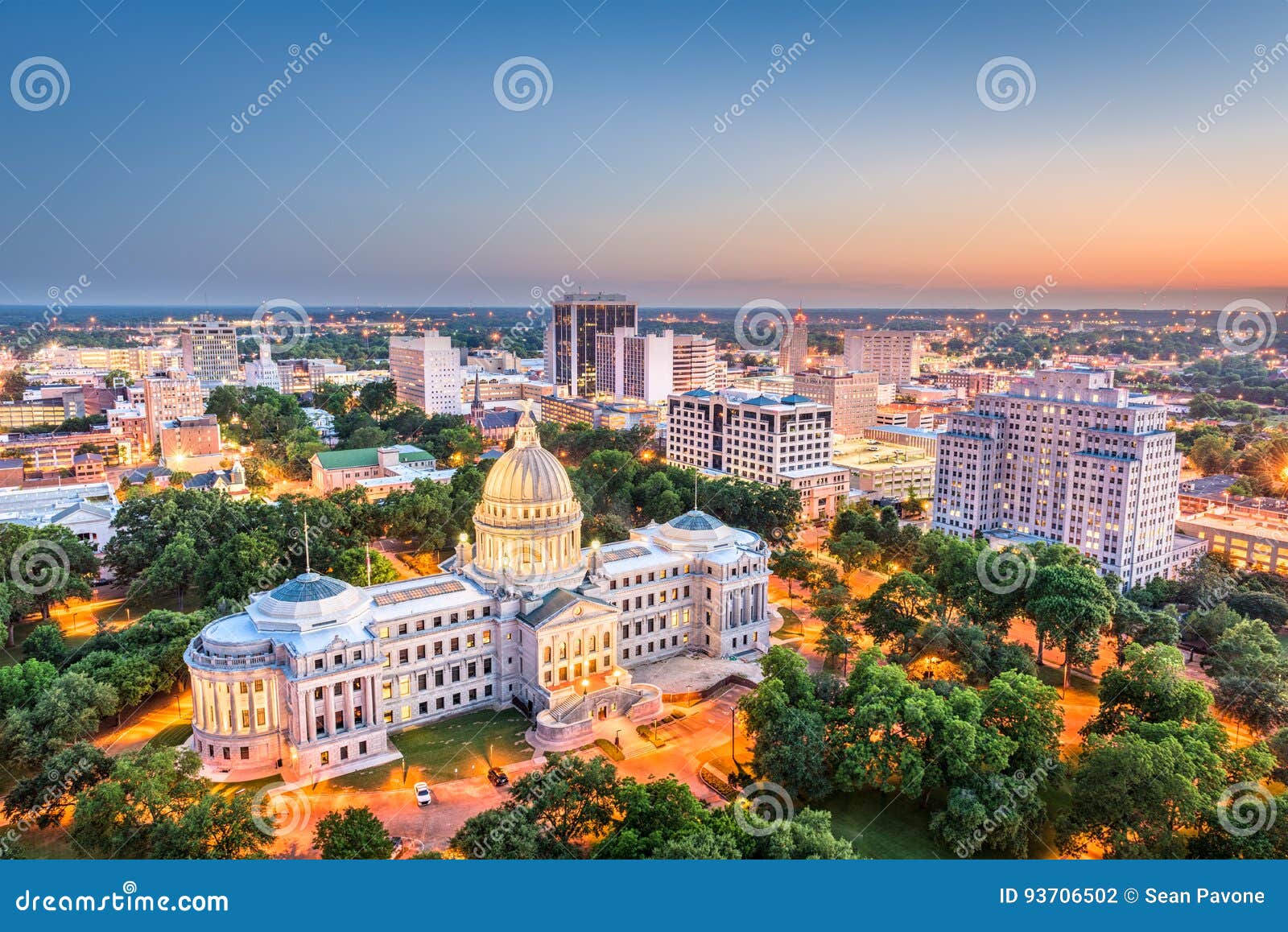 Jackson, Mississippi, U.S.a. Fotografia Stock - Immagine di giorno ...